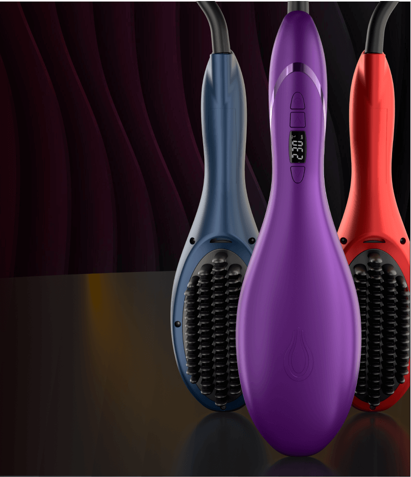 RUSH BRUSH | Your Ultimate Tool for Perfect Hair Straightening, Curling ...