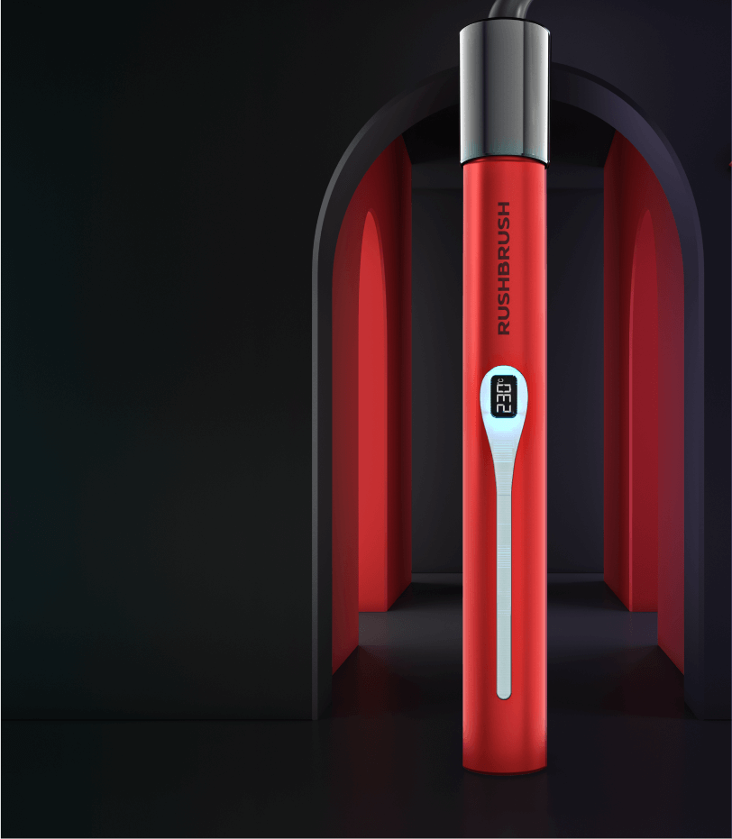 RUSH BRUSH | Your Ultimate Tool for Perfect Hair Straightening, Curling ...