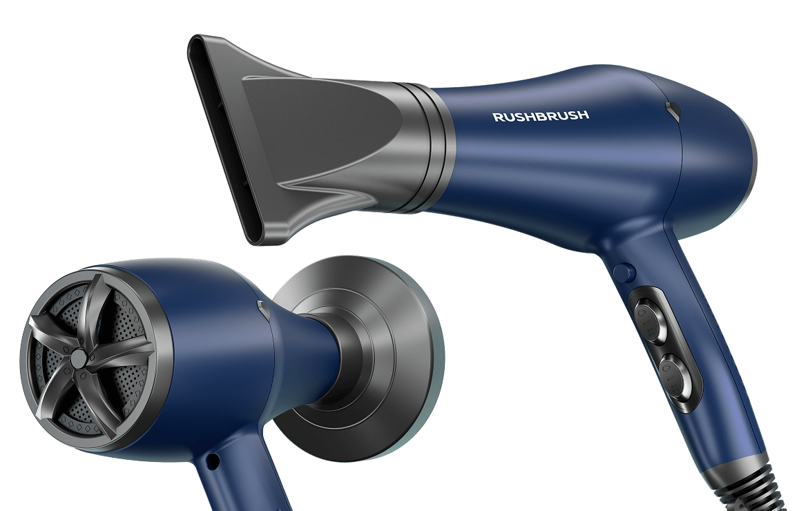 RUSH BRUSH | Your Ultimate Tool for Perfect Hair Straightening, Curling ...