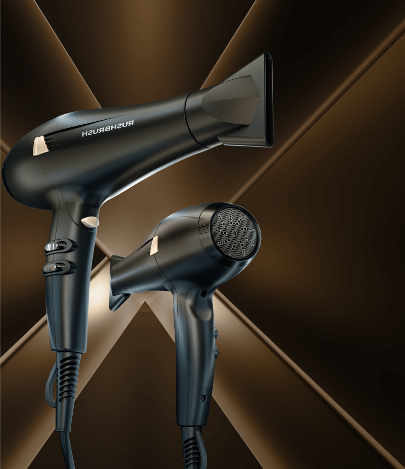 RUSH BRUSH | Your Ultimate Tool for Perfect Hair Straightening, Curling ...