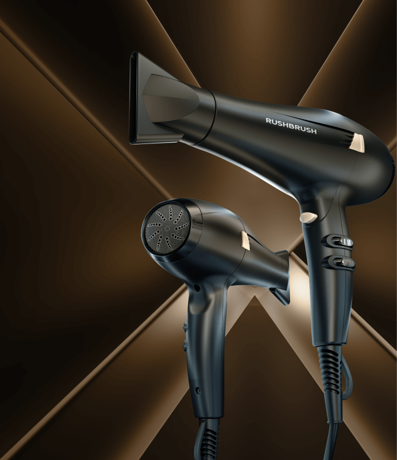 RUSH BRUSH | Your Ultimate Tool for Perfect Hair Straightening, Curling ...