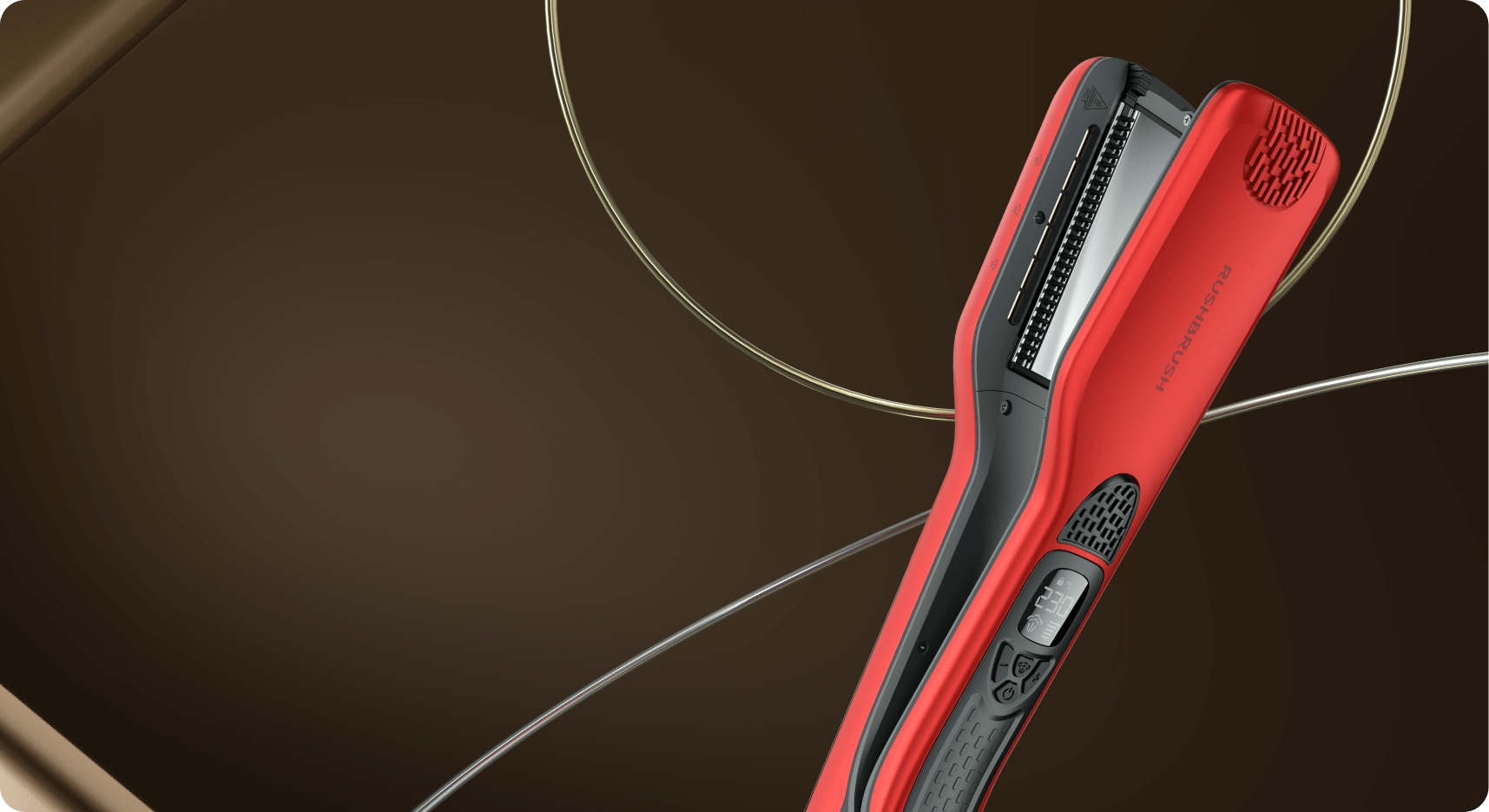 RUSH BRUSH | Your Ultimate Tool for Perfect Hair Straightening, Curling ...